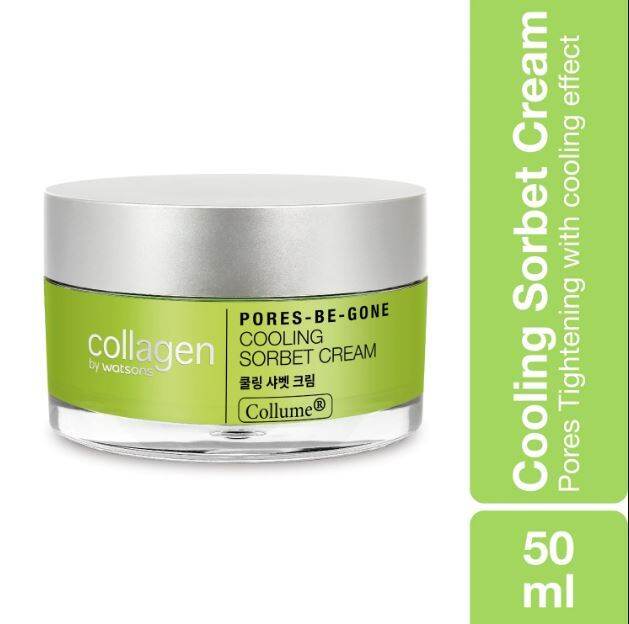 COLLAGEN BY WATSONS Pore - Be - Gone Cooling Sorbet Cream 50ml | Lazada PH