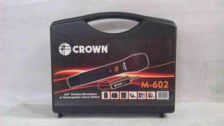 CROWN M-602 Wireless Microphone | Lazada PH