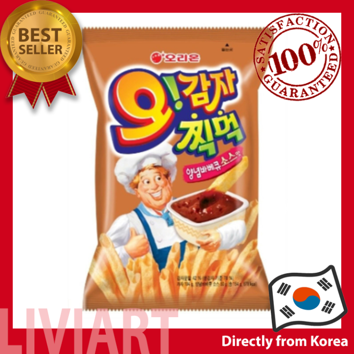 [Orion] Oh Gamja Potato Chip Stick Sweet & Spicy BBQ Sauce Flavor ...