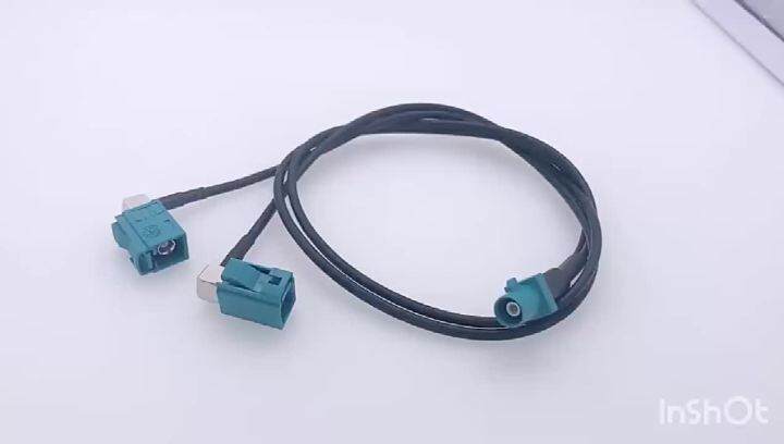 Fakra Z ชาย1XFakra Z หญิง1XSMA หญิง90องศา Y ประเภท Splitter เสาอากาศ ...