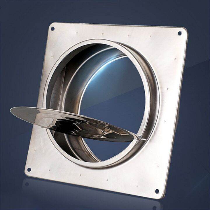 Wall Air Vent Exhaust Fan Check Valve Dia. 150mm For Kitchen Toilet ...