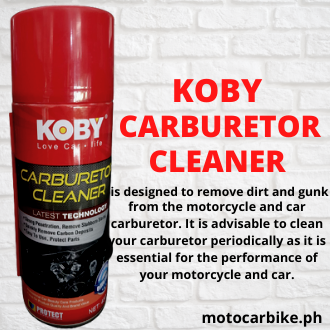 Motorcycle Automotive KOBY Carburetor Cleaner 450ml!! | Lazada PH
