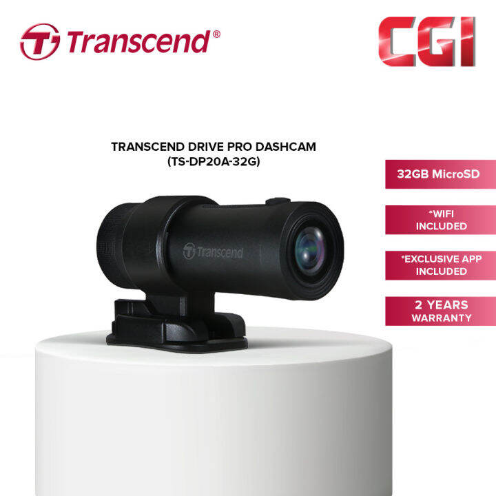Transcend DrivePro 20 Motorcycle Dashcam - TS-DP20A-32G | Lazada
