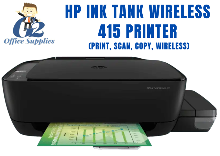 HP Ink Tank Wireless 415 Printer | Lazada PH