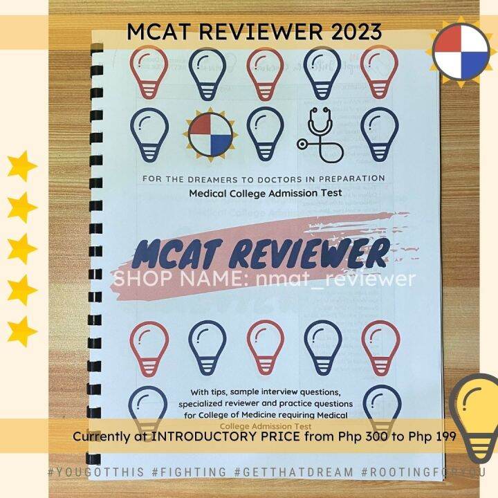 MCAT (Medical College Admission Test) Reviewer 2023 | Lazada PH