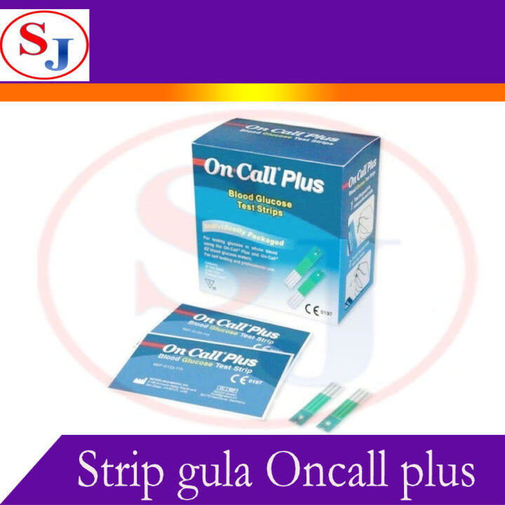 STRIP ON CALL PLUS ISI 25 test strip | Lazada Indonesia