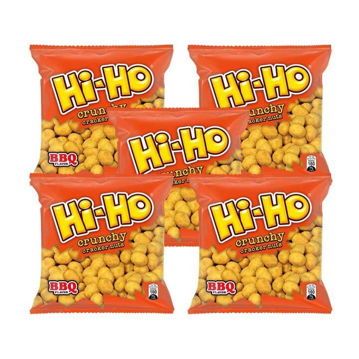 HI-HO Crunchy Cracker Nuts BBQ 70g x 5 | Lazada PH