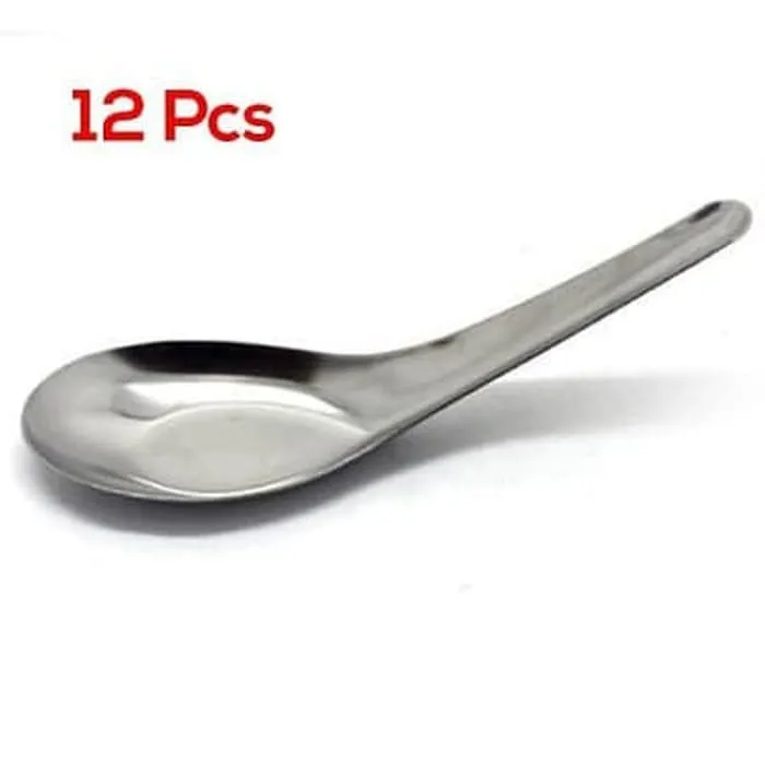 SENDOK BEBEK/SENDOK BUBUR STAINLESS INDOGLASS 12PCS | Lazada Indonesia