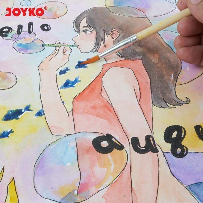 Joyko Watercolor Set Cat Air Joyko Lukis Watercolour 36 48 Warna Wc-3 ...