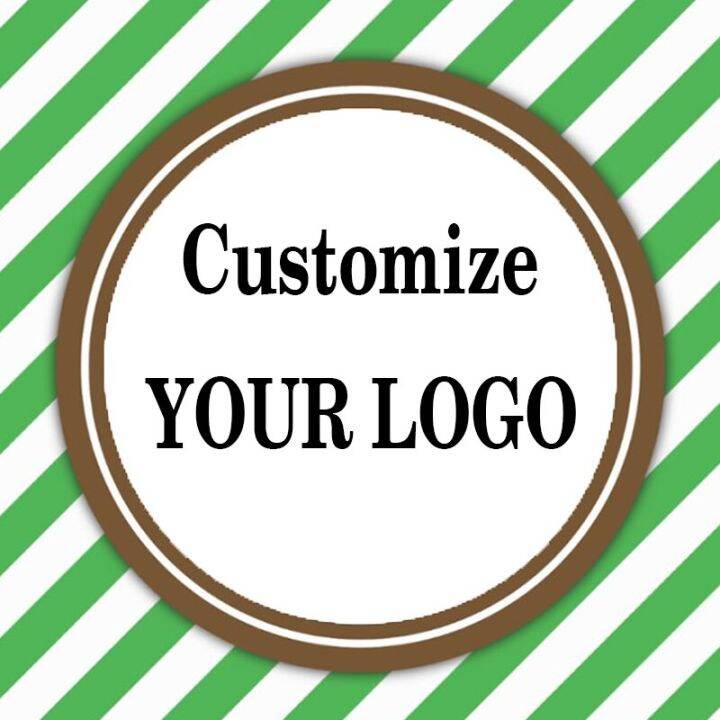 LOGO customized personalized company name LOGO sticker wedding gift box ...