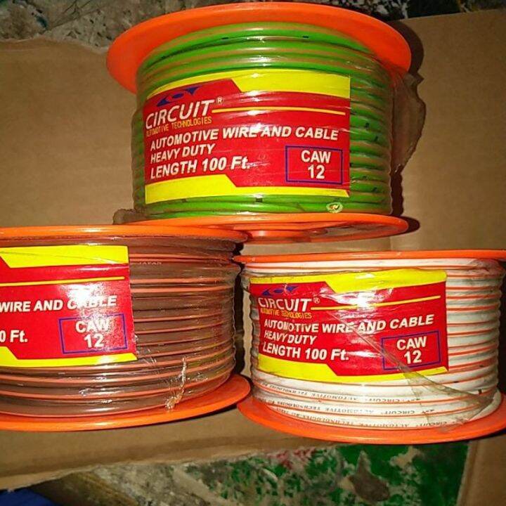 Circuit Auto Wire #12 1 Roll | Lazada PH