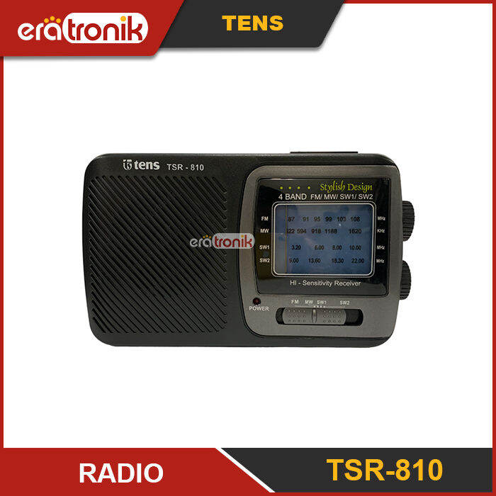 Radio 4 Band Tens TSR-810 Hi-Sensitivity Receiver | Lazada Indonesia