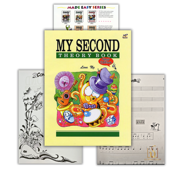 Rhythm MP My Second Theory Book New Edition By Lina Ng | Lazada