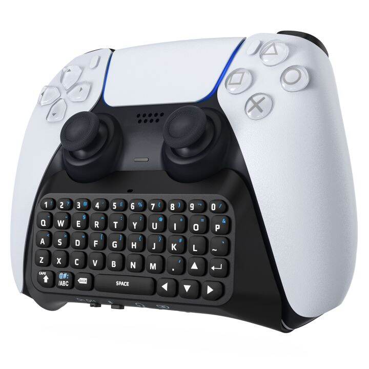 MoKo Keyboard for PS5 ControllerPS5 Bluetooth Wireless Mini Keyboard ...