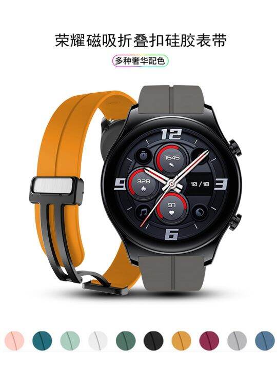Huawei Honor Watch นาฬิกาสปอร์ตอัจฉริยะพร้อมหัวเข็มขัดพับแม่เหล็กดูด ...