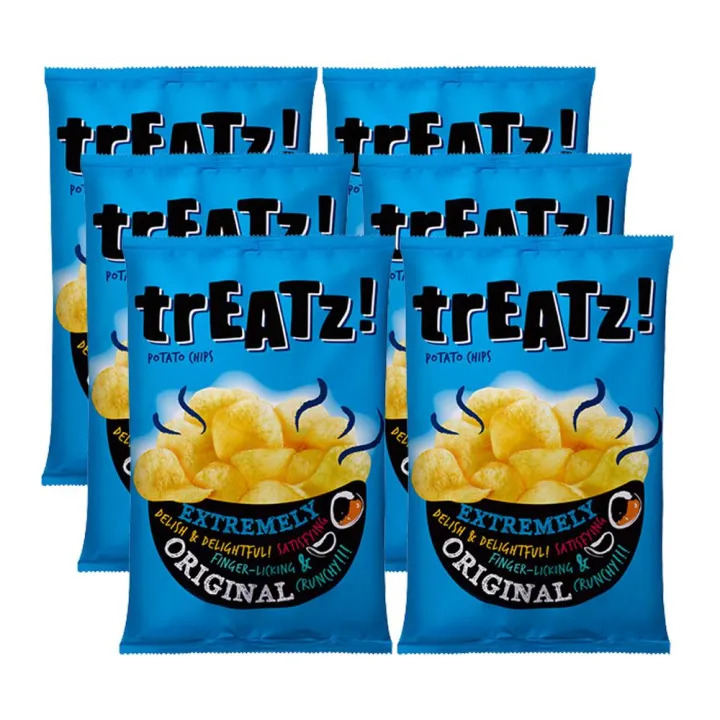 Treatz! Extremely Original Potato Chips 6 Pack (150g per Pack) | Lazada PH
