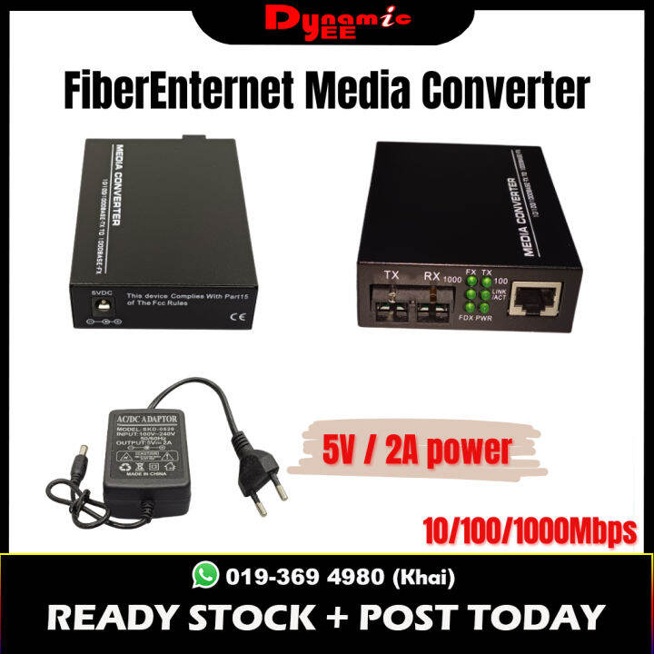 Netlink HTB-GS-03 Single Mode / Multi Mode Duplex Fiber Optic Transceiver Photoelectric ...