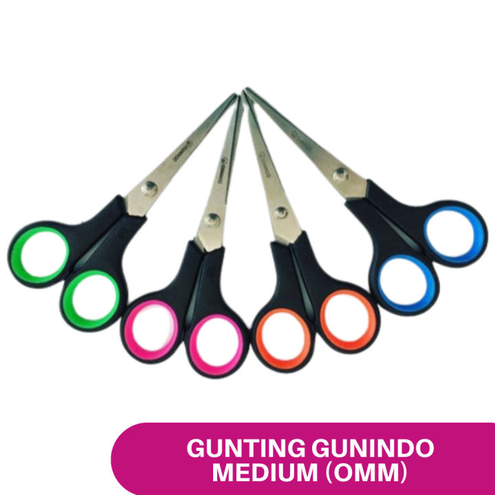 Gunting Ukuran Sedang GUNINDO OMM | Lazada Indonesia