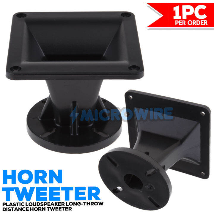 120x120 Plastic Loudspeaker Long-Throw Distance Horn Tweeter, 25mm ...