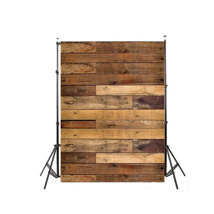 5x7FT 1.5x2.1M Retro Wood Plank Wall Floor Photography Backdrop Studio Photo Background Studio ...