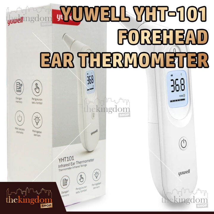 Yuwell YHT-101 Ear Thermometer Termometer Telinga Thermo Digital ...