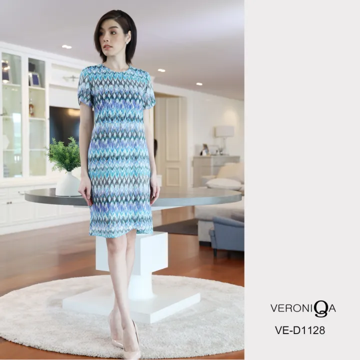VERONIQA Dress VE-D1128 แฟนซี IGPU20-7 | Lazada.co.th