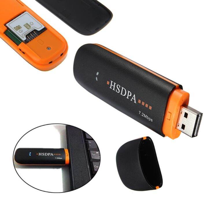 NoEnNameNull HSDPA USB STICK SIM Modem 7.2Mbps 3G Wireless Network ...