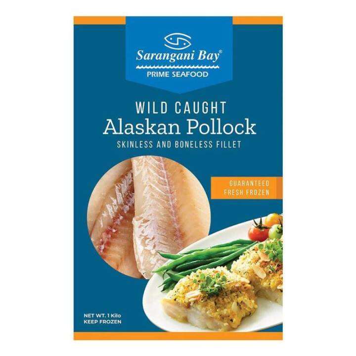 Frozen Alaskan Pollock Fillet (1kg) by Sarangani Bay | Lazada PH