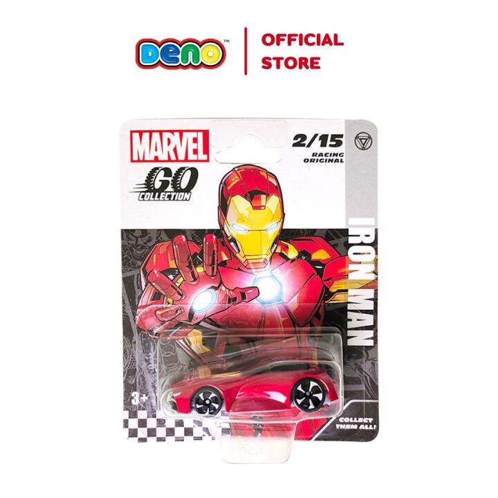Deno (ดีโน่) Marvel Go Collection รถเหล็กฮีโร่ขวัญใจเด็กๆ ดุดันและโฉบ ...