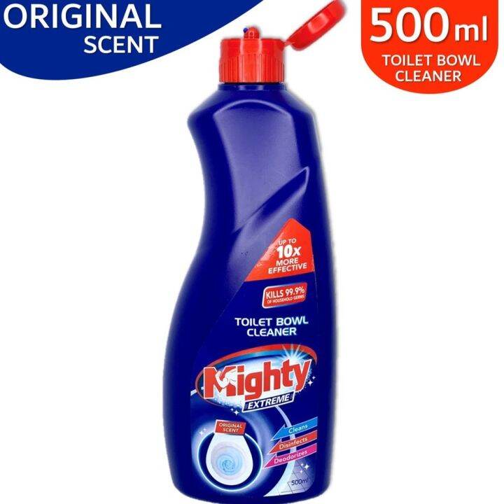 Mighty Extreme Toilet Bowl Cleaner Original - (TBC Blue 500ML) | Lazada PH