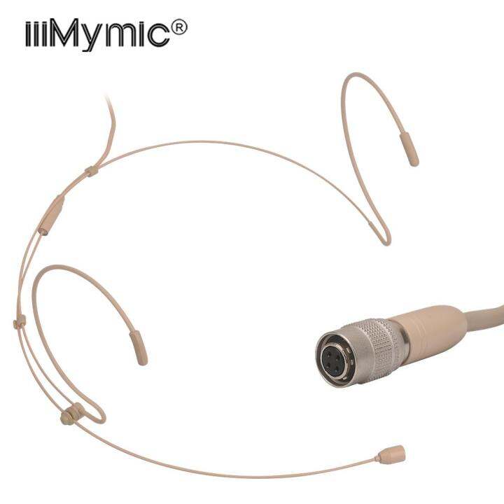 Professional Condenser Headworn Headset Microphone With Mini 4Pin ...
