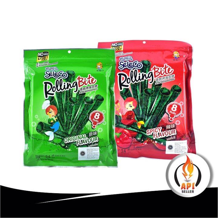 SELECO ROLLING BITE SEAWEED / RUMPUT LAUT GULUNG (ISI 8) | Lazada Indonesia