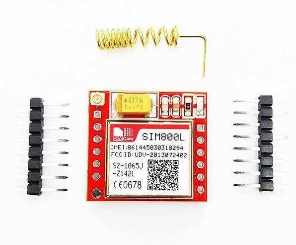 MODULE GSM GPRS SIM800L SIM 800L + ANTENNA MODUL QUAD BAND FOR ARDUINO ...