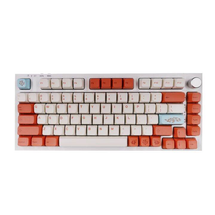 【Keycap Only】GMK Coral Keycaps 133 Keys MDA Profile PBT Sublimation ...