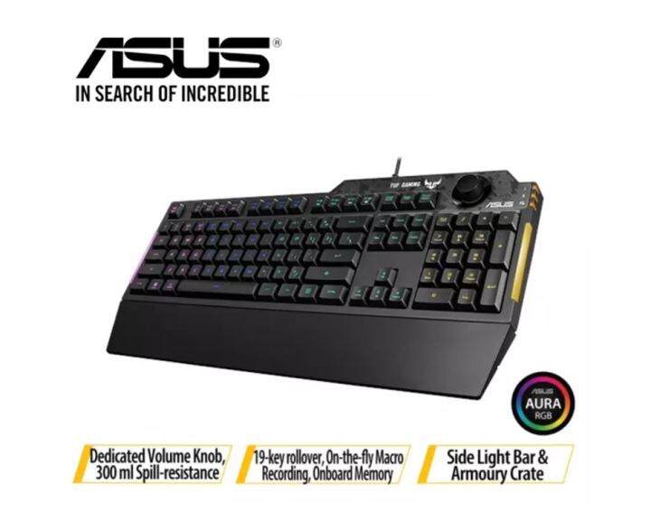 Asus TUF Gaming K1 RGB Gaming Keyboard | Lazada