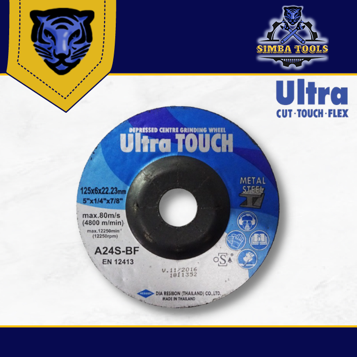 ULTRA TOUCH A24S 5" x 6mm - Grinding Wheel | Lazada Indonesia