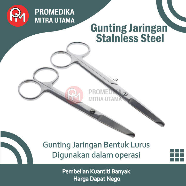 Gunting Jaringan Stainless Steel | Lazada Indonesia