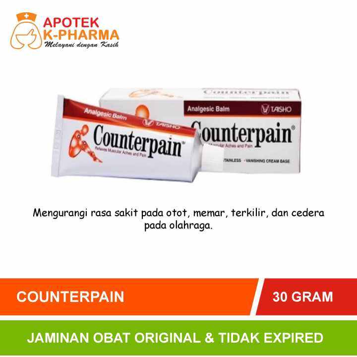 Counterpain Isi 30gram Obat Original Taisho | Lazada Indonesia