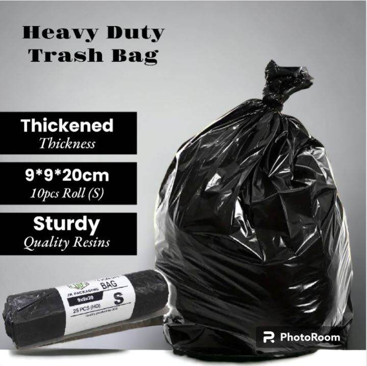 Supersale - Disposable Thickened Roll Trash Bag For Indoor and Outdoor ...