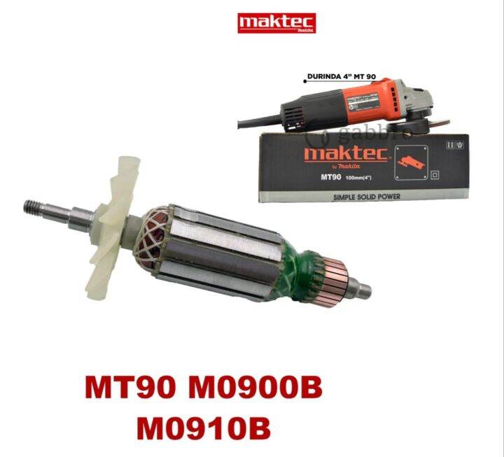 Armature MT 90 Gerinda Maktec MT90 MT91 Stator Rumah Angker | Lazada ...