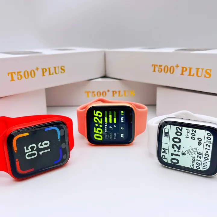 T500 Plus Smartwatch Series 6 Watch BT Phone Call and Answer T500 Plus ...