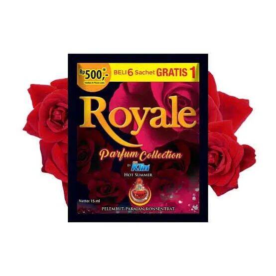 So Klin Royale Softener Parfum Hot Summer Sachet - 13 ml (Kemasan ...