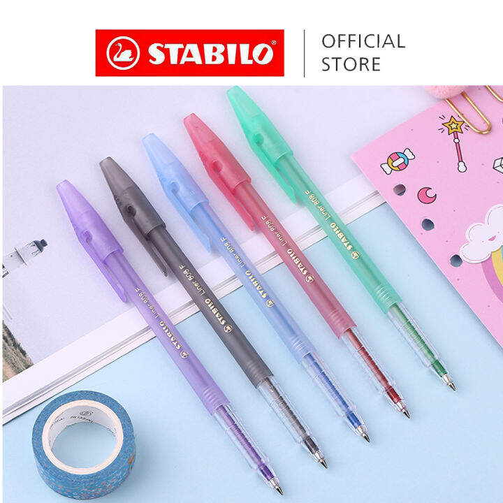 STABILO Liner 808 Fine Ballpoint pen 0.38 mm Fine Line (Box of 10 ...