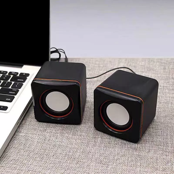 USB 2.0 Mini Portable Speakers Computer Soundbox with 3.5mm Stereo Jack ...