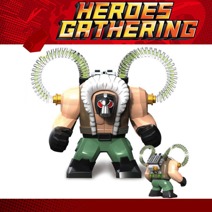 Marvel Lego Reunion superhero adult anti-Hulk MK Bain venom Hulk Thanos ...