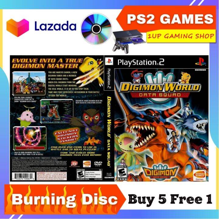 Kaset DVD Game PS2 Digimon World Data Squad | Lazada Indonesia