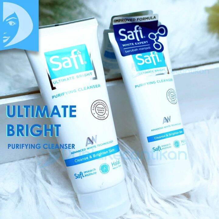 SAFI Ultimate Bright White Expert Purifying Cleanser Safi Sabun Wajah ...