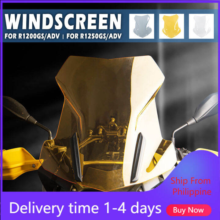 THAILAND STOCK!!! For BMW R1200GS ADV R1250GS Windshield Windscreen ...