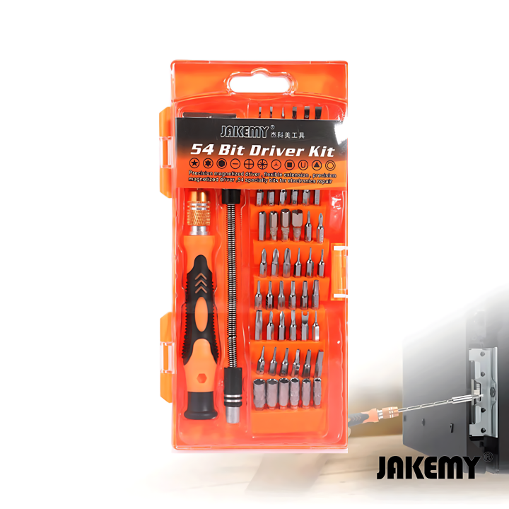Jakemy Obeng Set JM-8125 58 in1 HP T3 T5 T6 Pentalobe P2 P5 Bintang 5, TS8, TS9, Hex H Y U ...