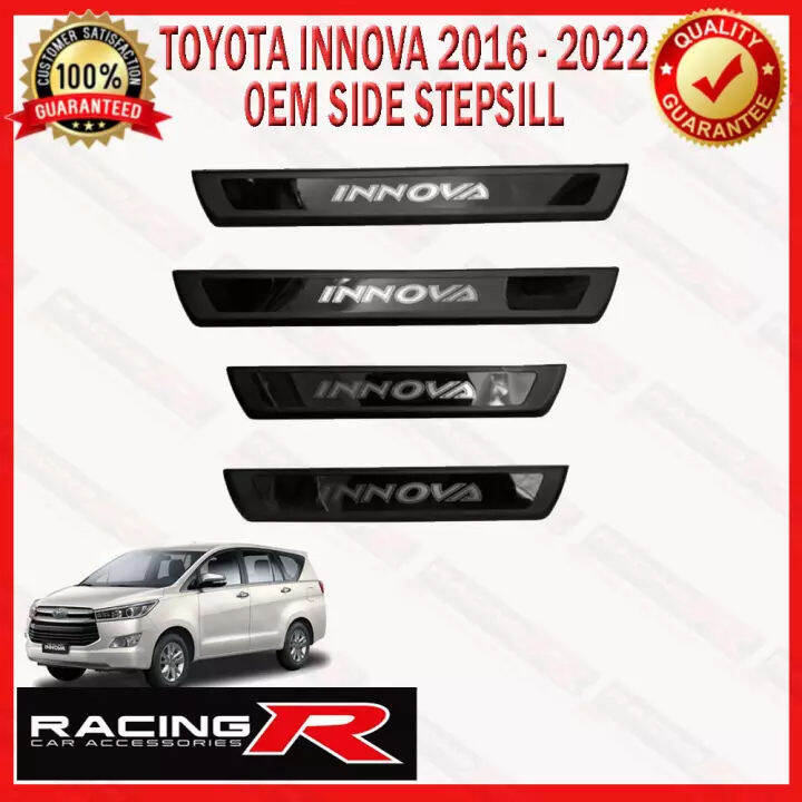Toyota Innova 2016 to 2023 OEM Side Step Sill / Stepsill 2017 2018 2019 ...